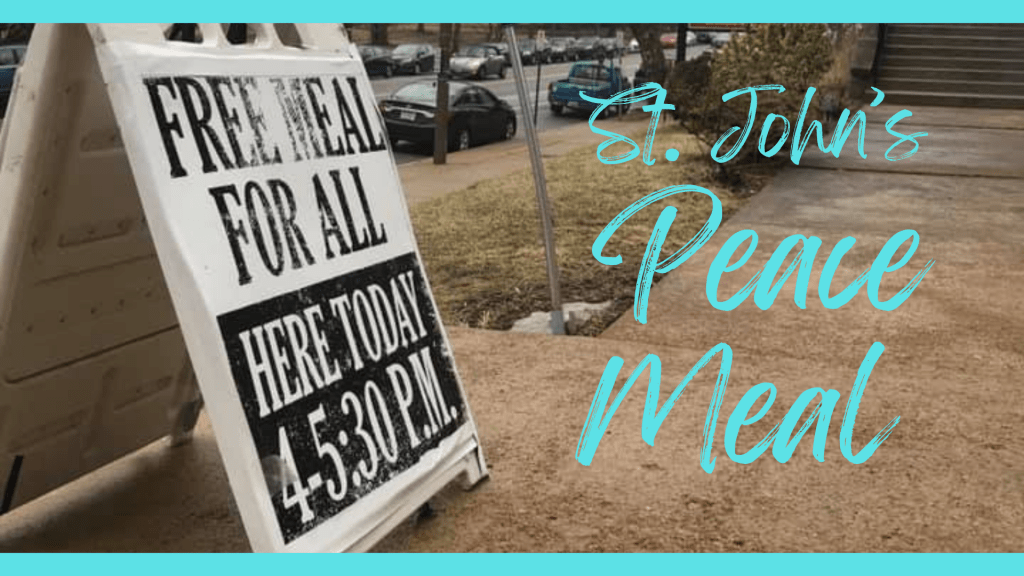 St. John's Peace Meal - April 2026 - Saint Margaret of Scotland